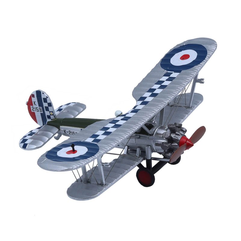 1:72 Bristol Bulldog Biplane Fighter Metal Plane Model British Royal ...