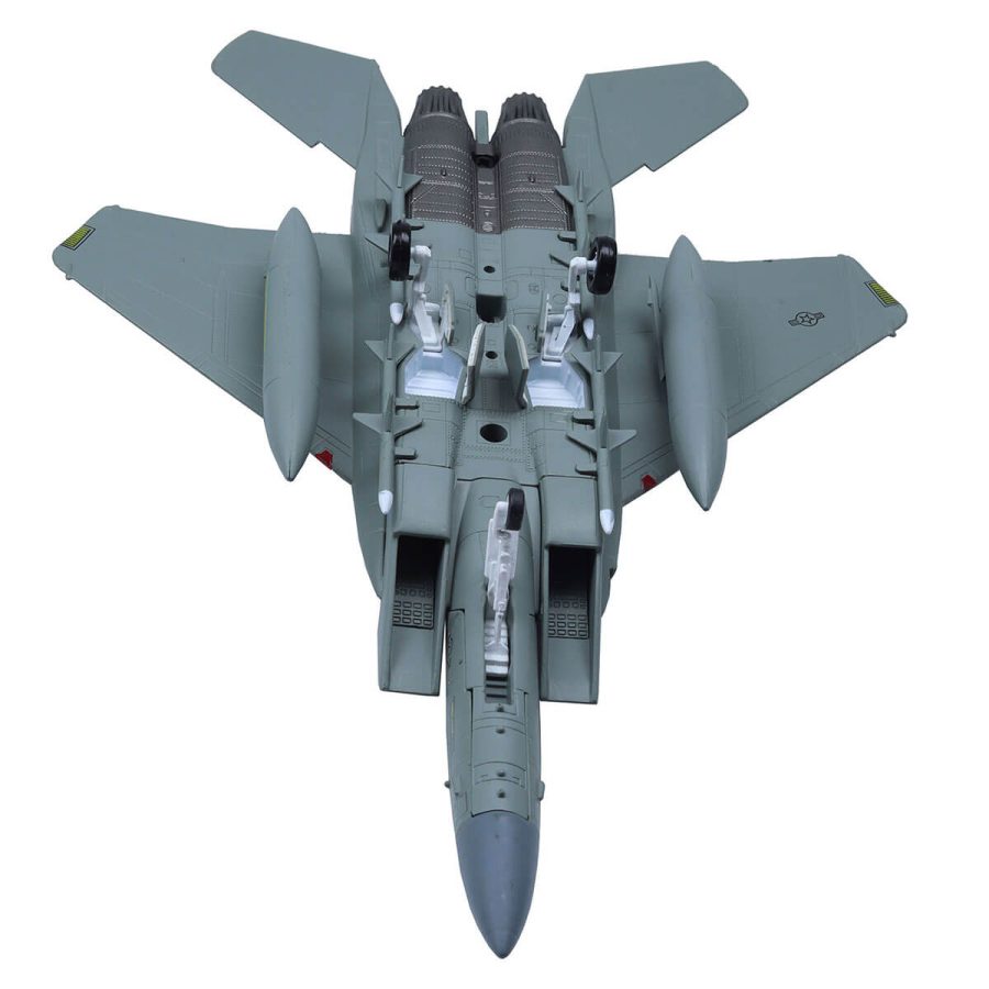 1/100 Scale F-15 American Eagle Fighter Supersonic Plane Diecast ...