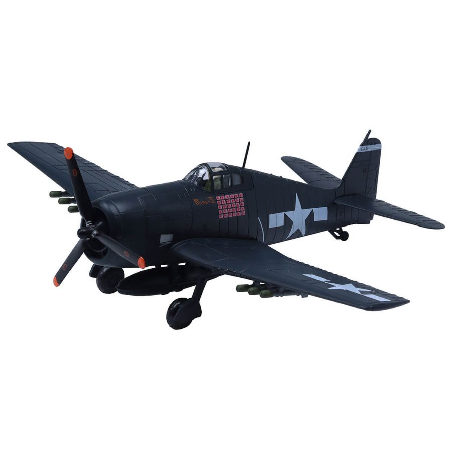 Fighter Jet Model 1/72 Scale Grumman F6F Hellcat Plane Model Diecast ...