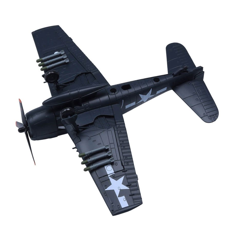Fighter Jet Model 1/72 Scale Grumman F6F Hellcat Plane Model Diecast ...