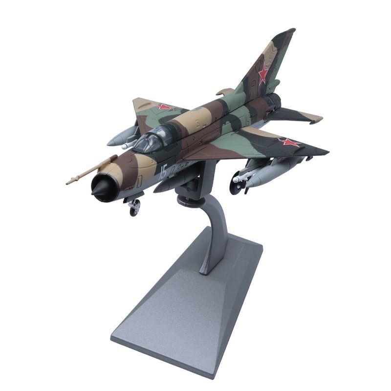 1:72 MIG-21 Fishbed Attack Fighter Plane Model Diecast Military ...