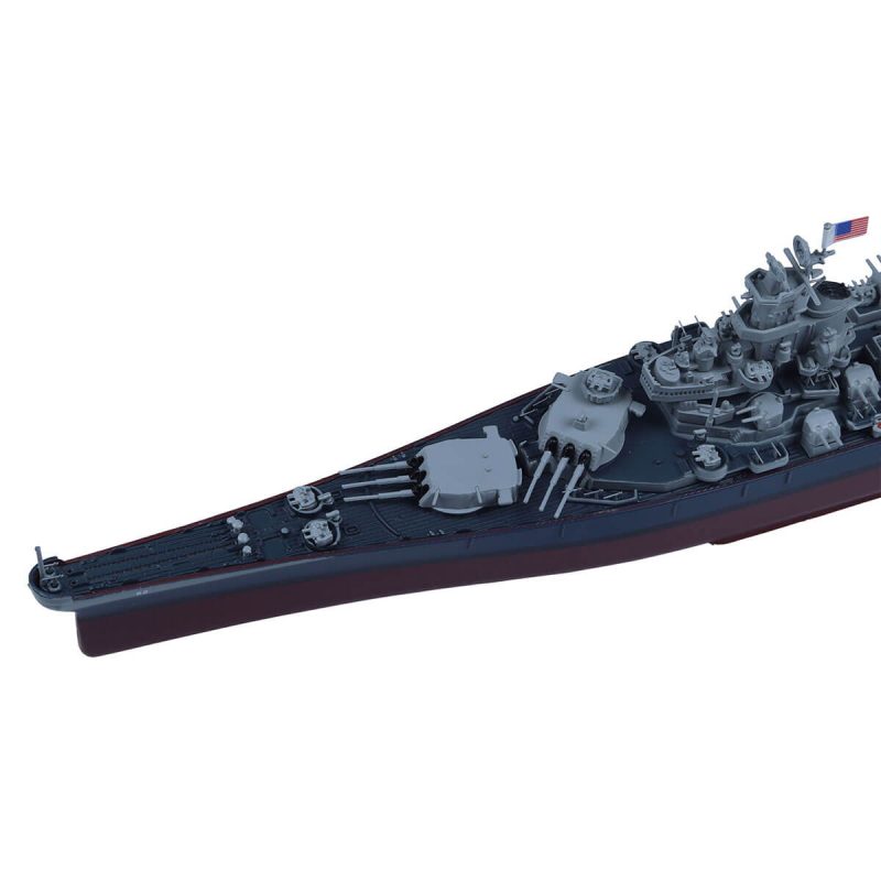 1:1000 USS New Jersey bb-62 1944 Battleship Model Diecast Warship Pre ...